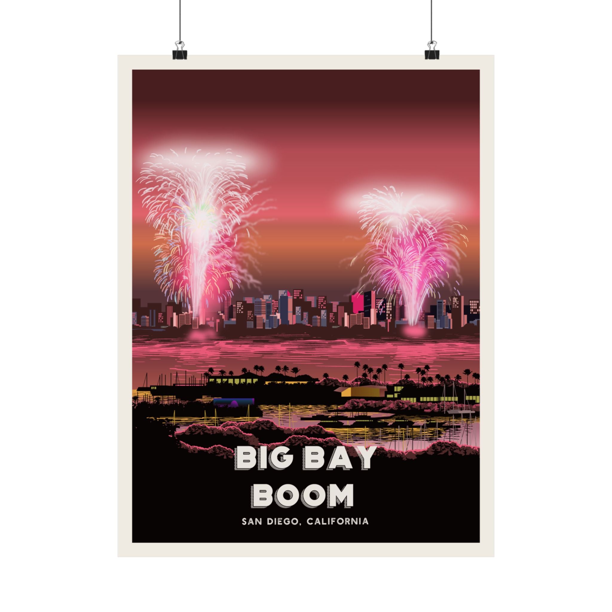 Big Bay Boom Poster | San Diego Posters | LaJolla.com – La Jolla