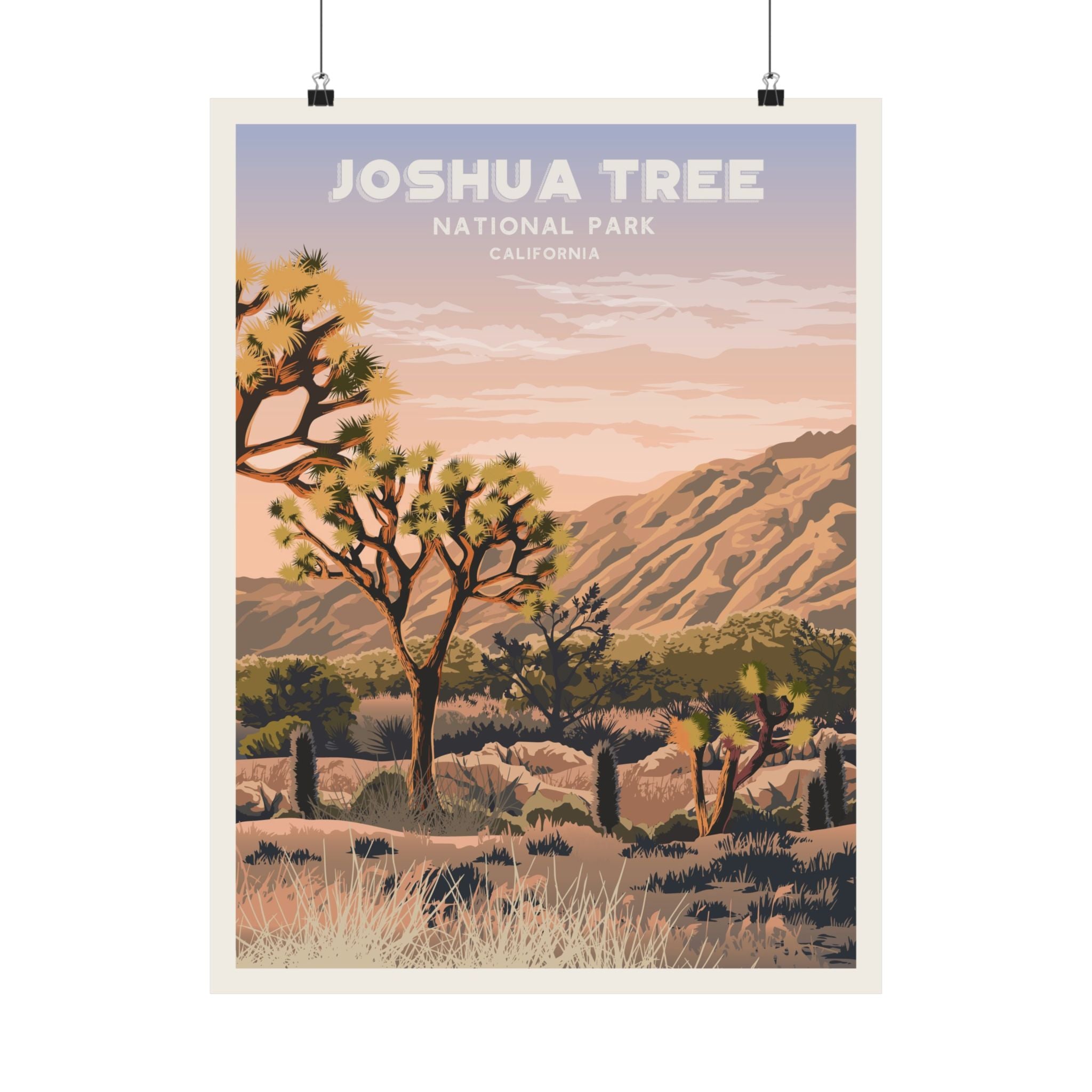 Joshua Tree Poster | California Posters | LaJolla.com – La Jolla